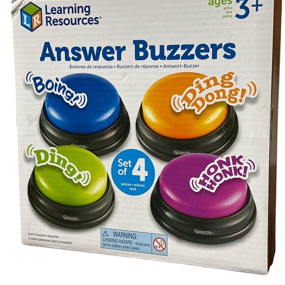 Learning Resources | Toys | Learning Resources Answer Buzzers Set Of 4 ...